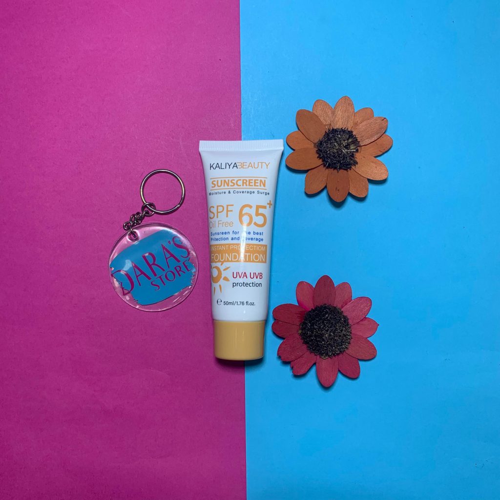 PROTECTOR SOLAR KALIYA BEAUTY SUNSCREEN SPF 65 50 ML - Daras Store