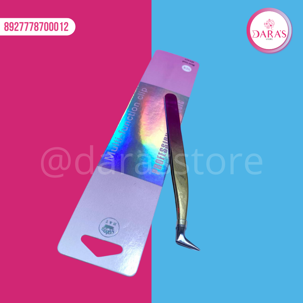 PINZA DE PESTAÑA TIPO L M&Y PROFESSIONAL CLASSIC - Daras Store