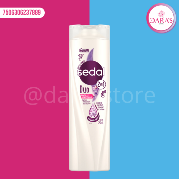 SHAMPOO SEDAL 340ML DUO 2 EN 1 - Daras Store
